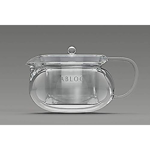 Teabloom Kyoto 2-in-1 Tea Kettle and Tea Maker – Glass Teapot with Removable Loose Tea Infuser – Tea Connoisseur's Choice