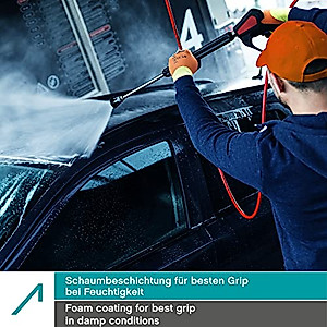 ACE HydroGrip Work Gloves - Water Resistant Glove for Car Washing & Gardening - 09/L (Pack of 2)