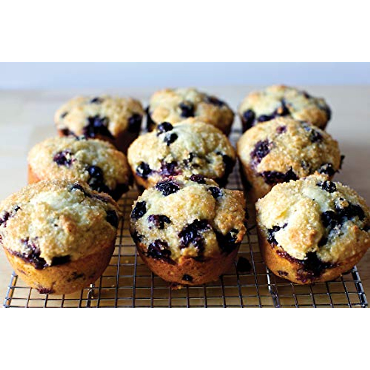 Mrs. Anderson's Baking Silicone 12-Cup Muffin Pan Baking Mold, BPA Free, Non-Stick European-Grade Silicone, 13.5 x 10 x 1.25-Inches