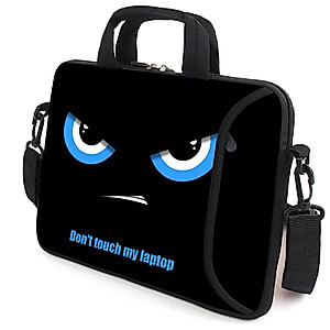 ARIYIDA 13" laptop bag laptop sleeve chromebook case adjustable shoulder strap with handle accessory pocket for men women (RYD-13-1)