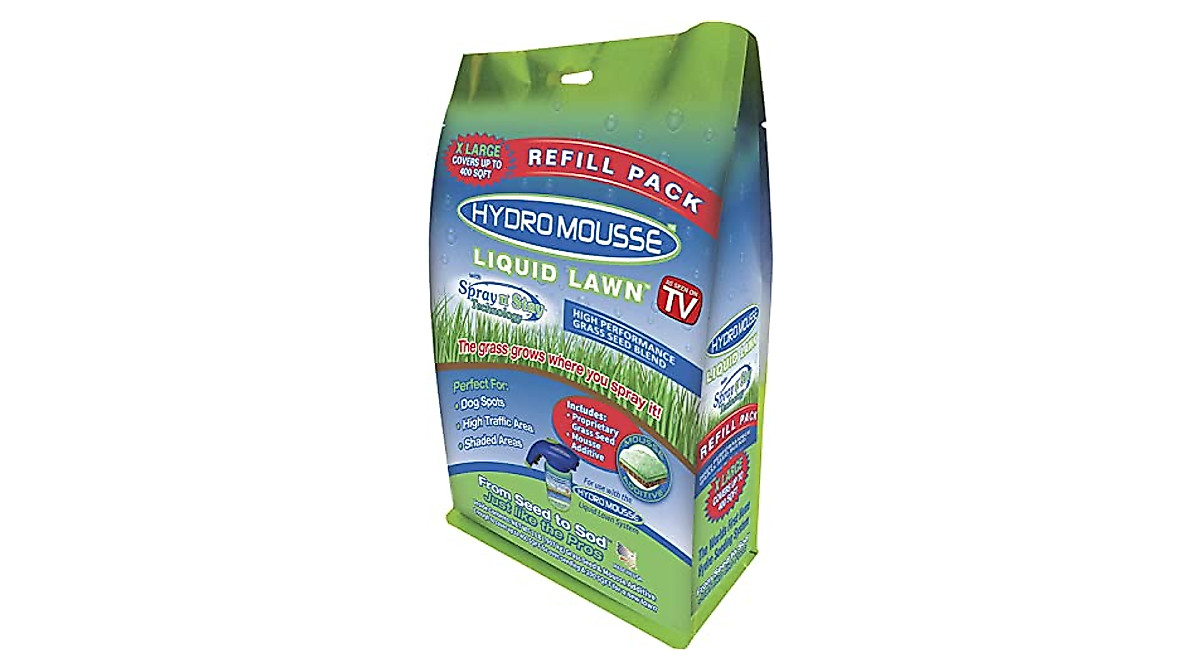 Hydro Mousse Lawn Refill Pack - Easy Grass Growth