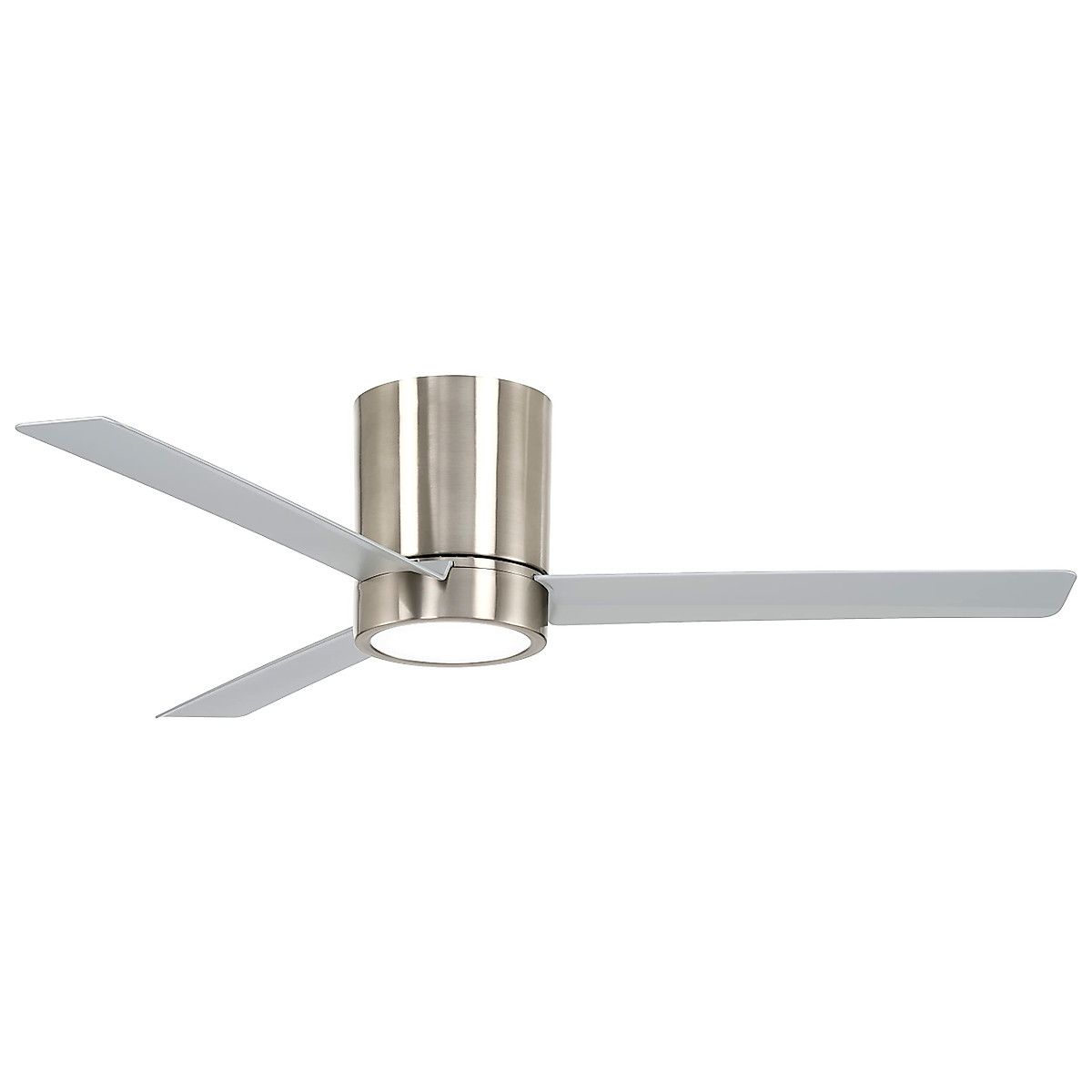 MINKA-AIRE Roto Flush 52" Hugger LED Ceiling Fan F644L-BN - Brushed Nickel