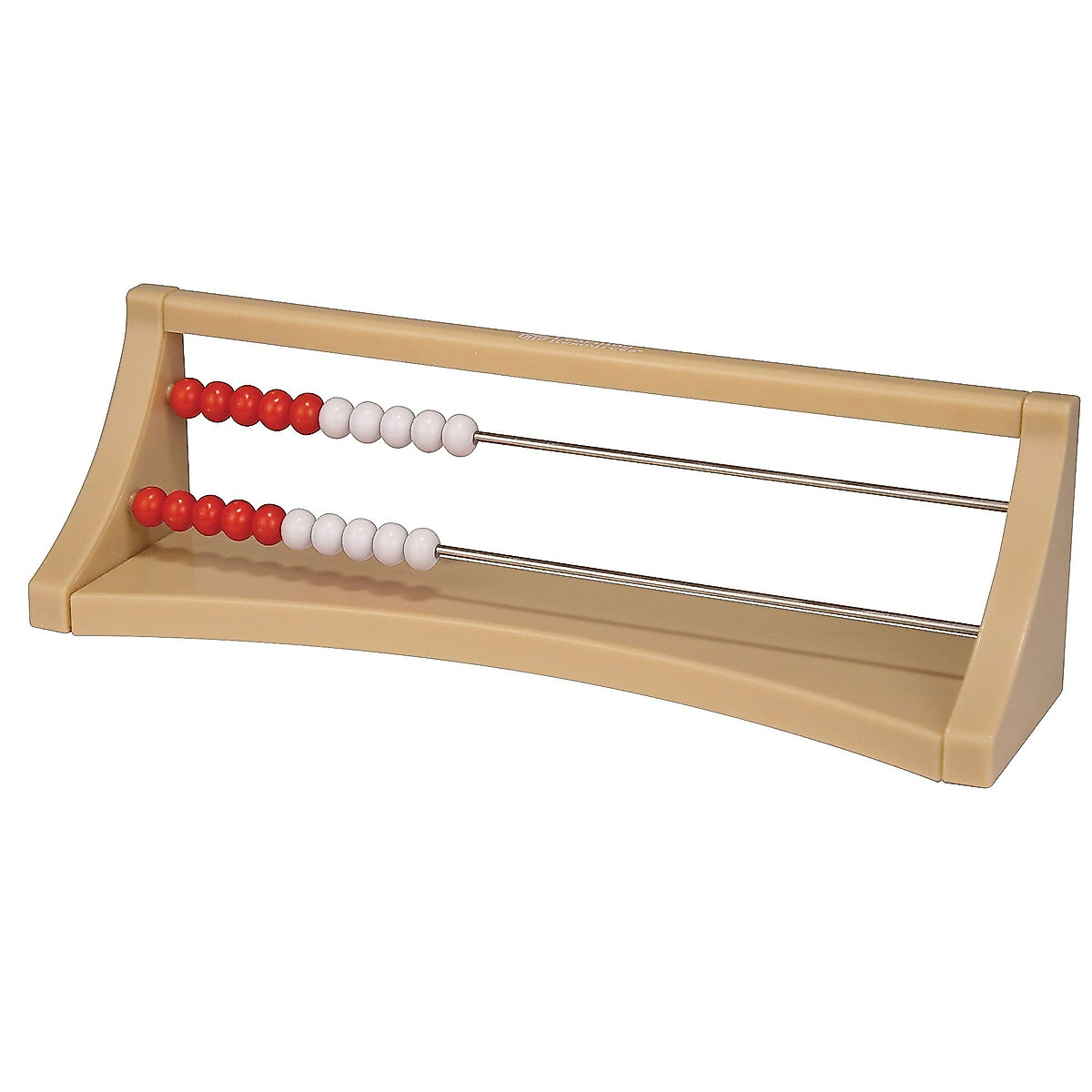 Learning Resources 2-Row Rekenrek Counting Frame, Early Math Skills, Addition/Subtraction, Ages 5+