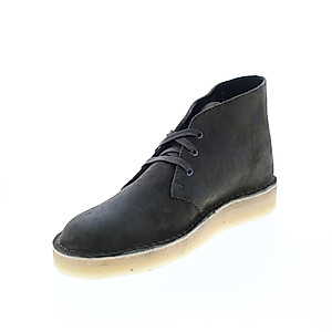 Clarks Mens Desert Coal Green Desert Boots Boots Boots 10