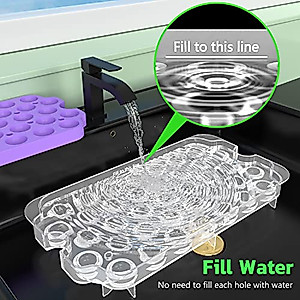 Upgrade Round Ice Cube Tray with Lid & Bin, TINANA Silicone Ice Ball Maker for Freezer, Easy Release Circle Ice Cube Tray with Container Make 74 Mini Ice Balls for Chilling Whiskey, Cocktail, Coffee
