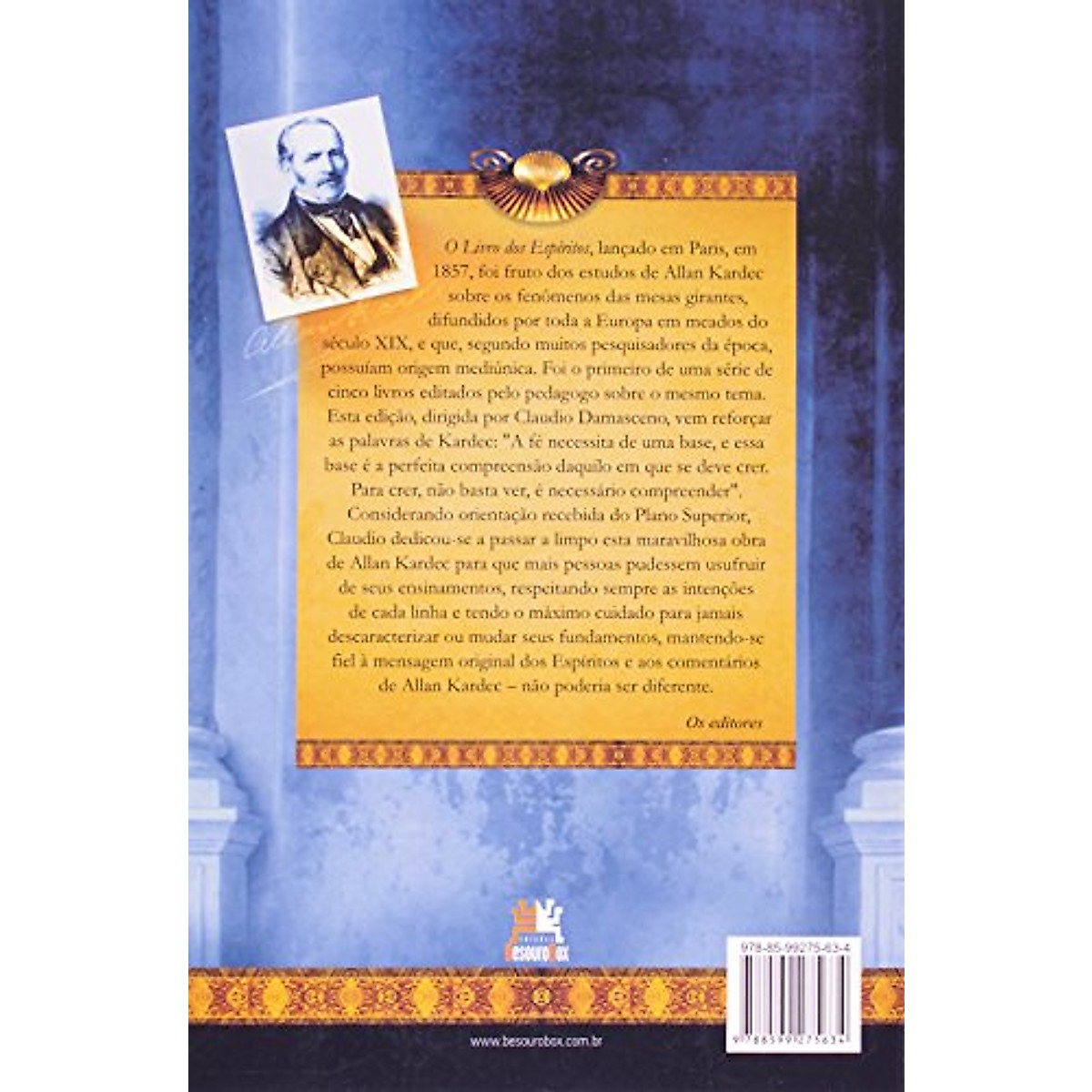 O livro dos espíritos [paperback] Claudio Damasceno Ferreira Junior [Jan 01, 2000]…