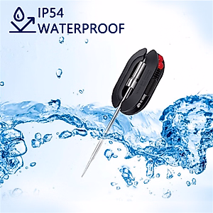 Acesidn Smart Pro Bluetooth BBQ Meat Thermometer for Grilling-Out Side Wireless Meat Temperature Monitor for Smoker-Waterproof-Supports 4 Probes- Includes 2 Stainless Steel Probes meater Probe…
