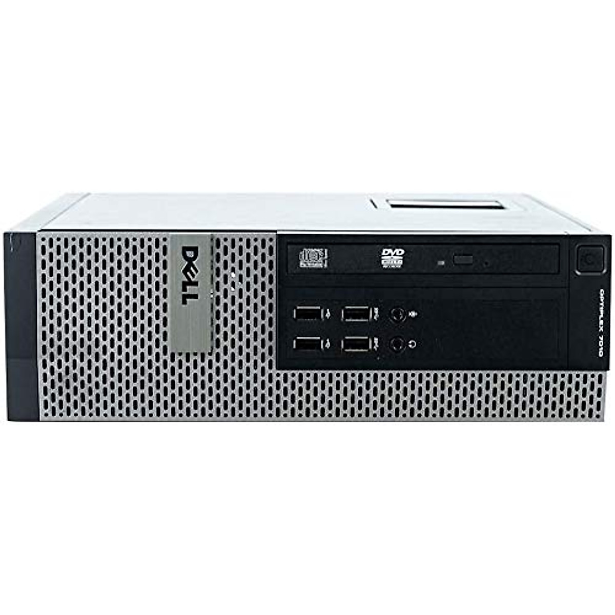 Dell Optiplex 7010 PC with 2 x 24 FHD Monitors, AC600Mbps WiFi, Wireless Keyboard and ,GEl pad, i7, 16GB , 1TB SSD Storage, Windows 10 (Renewed)