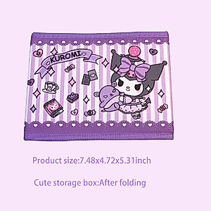 HUANGQH Cute Foldable Cube Storage Bins Box,Office Desk/Room Decoration Storage Box,Makeup Holder Organizer for Girl Women. (box2)