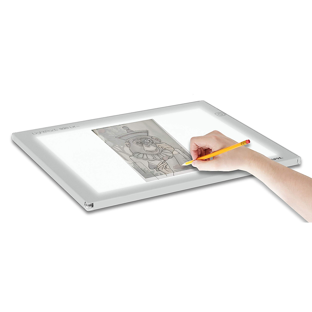 Artograph Thin LED Light Box, 12" x 9" Dimmable Drawing & Tracing Pad, LightPad 930 LX