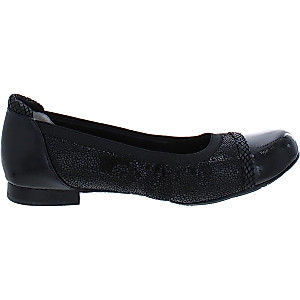Ros Hommerson Ronnie 62029 Women's Dress Shoe: Black/Combo 7 X-Narrow (4A) Slip-On