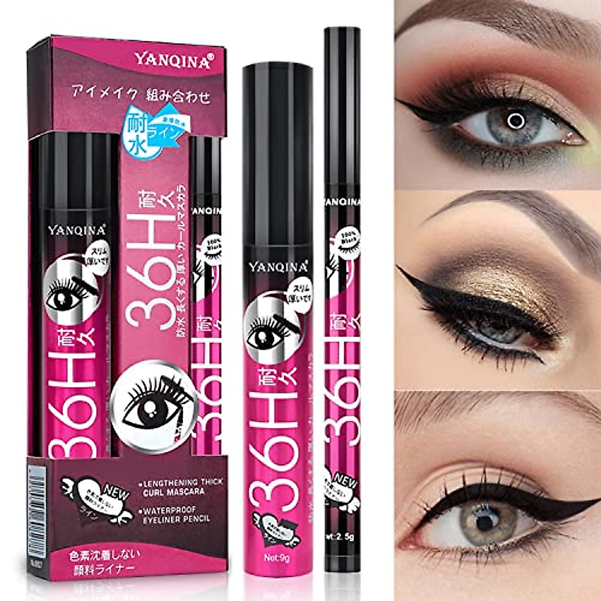 All In One Makeup Kit for Womem Full Kit,12 Colors Eyeshadow Palette,6 Colors Lipstick Set,2 Full Coverage Foundation and Primer, Eyebrow Soap,Waterproof Eyeliner and Mascara (102 Nude + 104 Buff Beige+ Matte Shadow)