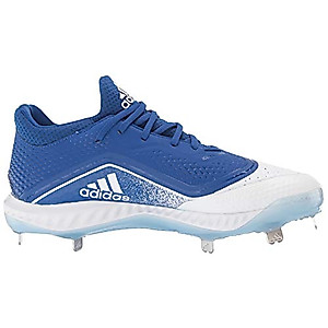 adidas Women's Icon V Bounce Baseball Shoe, Collegiate Royal/Collegiate Royal/Glow Blue, 9 M US