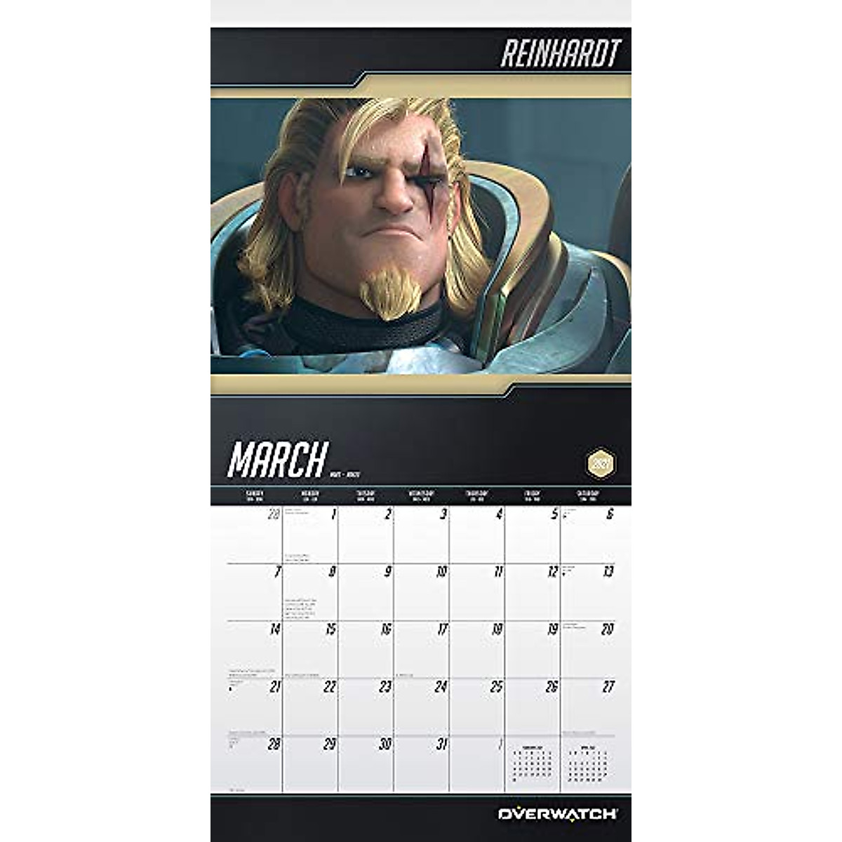 Overwatch 2021 Calendar