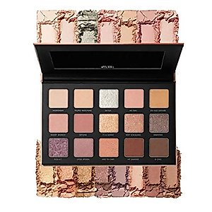 Milani Gilded Nude Hyper Pigmented Eyeshadow Palette - 15 Natural Looking Makeup Eyeshadow Colors for Your Everyday Look
