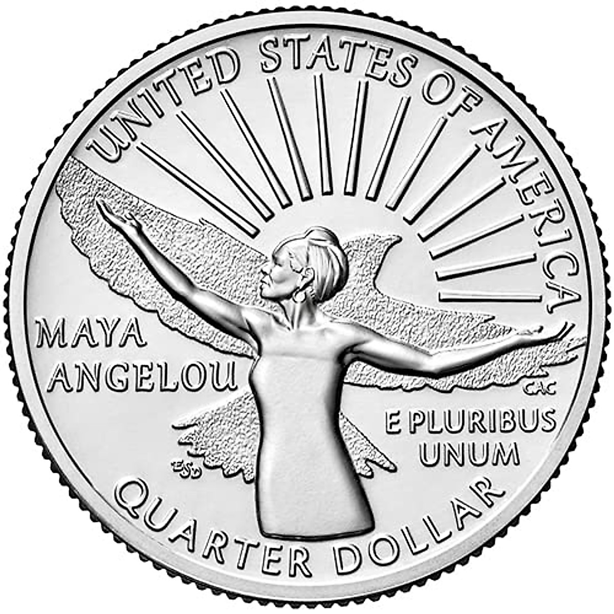 2022 P BU American Women Quarter Maya Angelou Quarter Choice Uncirculated US Mint
