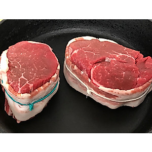 Clucker-Truss Gourmet Elastic Trussing Strings; 6 Inch White Heavy Duty (80 pack, White)