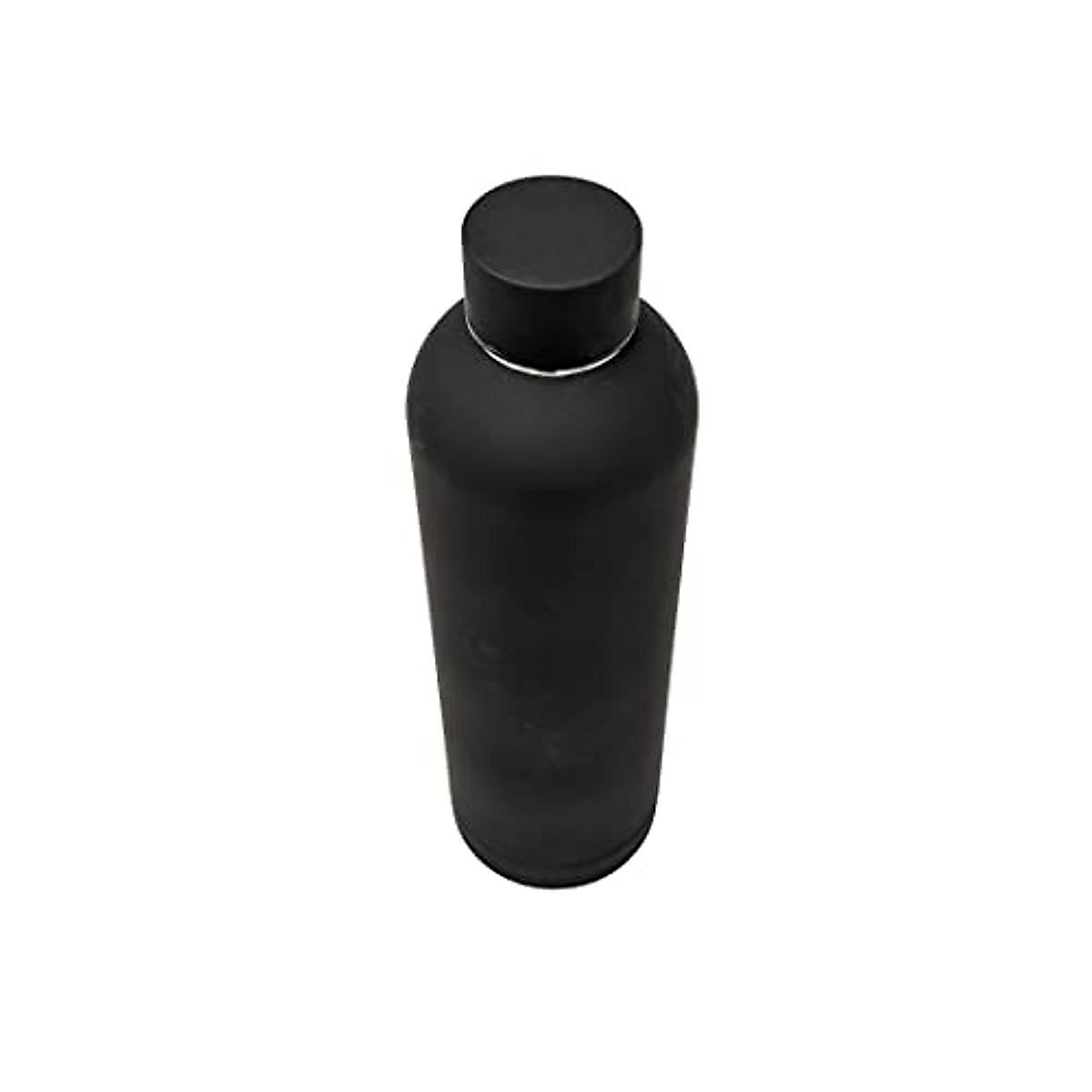 FTB Creative 25oz/750ml Insulated Stainless Steel Matte Water Bottle, Spill proof, Sweat Proof (25oz, Black)