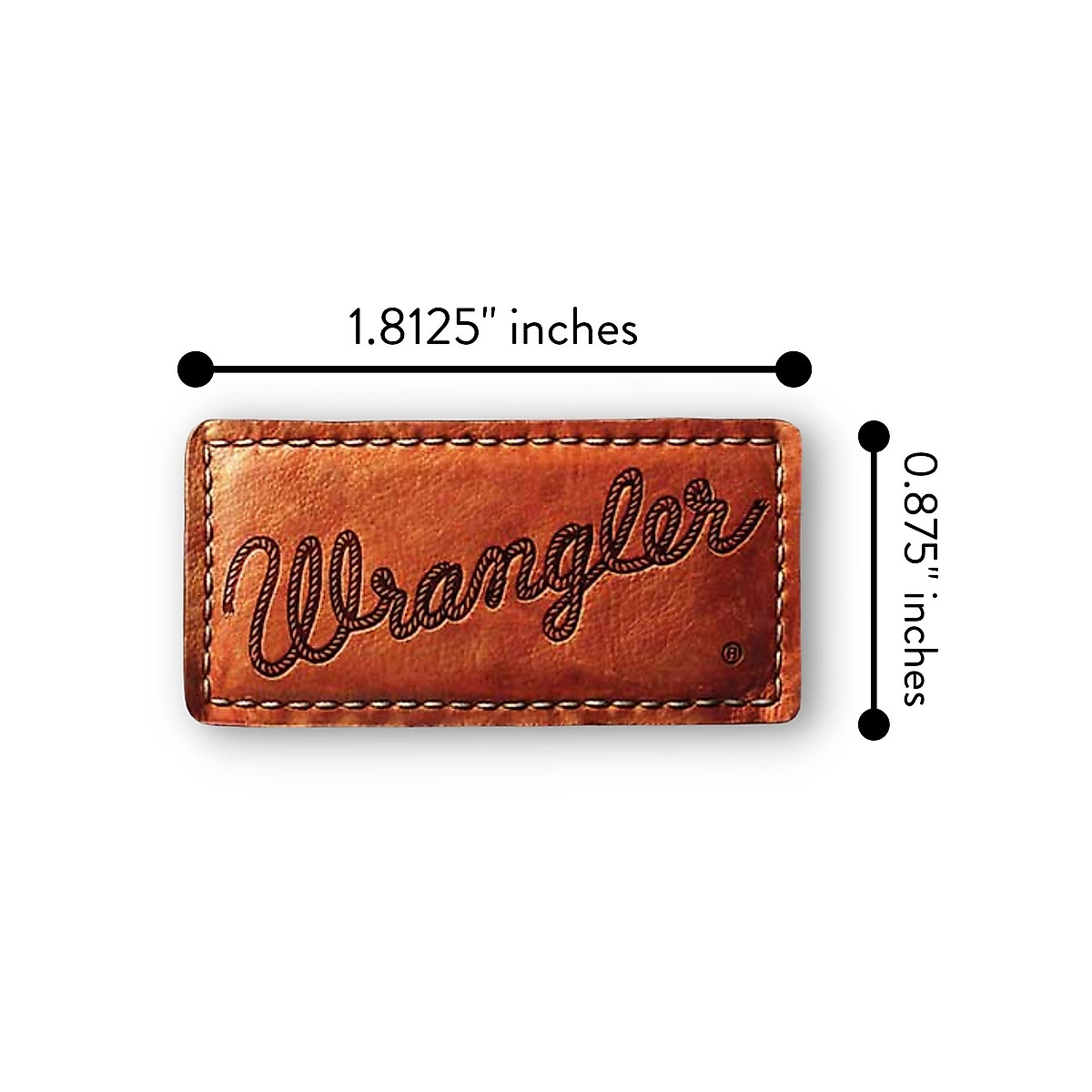 Jean Pocket Mold Freshie Patches | 150 Pack | 3 Patches Per 3.5 x 2.0" Business Card | Patch Embellishment for Silicone Bead | Brown Leather Design (DIY Cut-Out Patch)