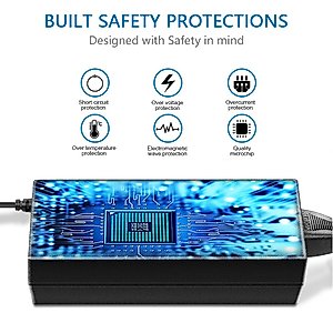 SHNITPWR 5V 5A DC Power Supply Adapter 5 Volt 5 Amp 25W AC 100V~240V to DC Converter Transformer LED Driver with 5.5x2.5mm DC Tip for WS2812B WS2813 LED Pixel Strip TV Box USB HUB Raspberry Pi