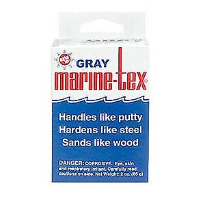 Marine Tex Might Repair Kit 2 Ounce, Gray