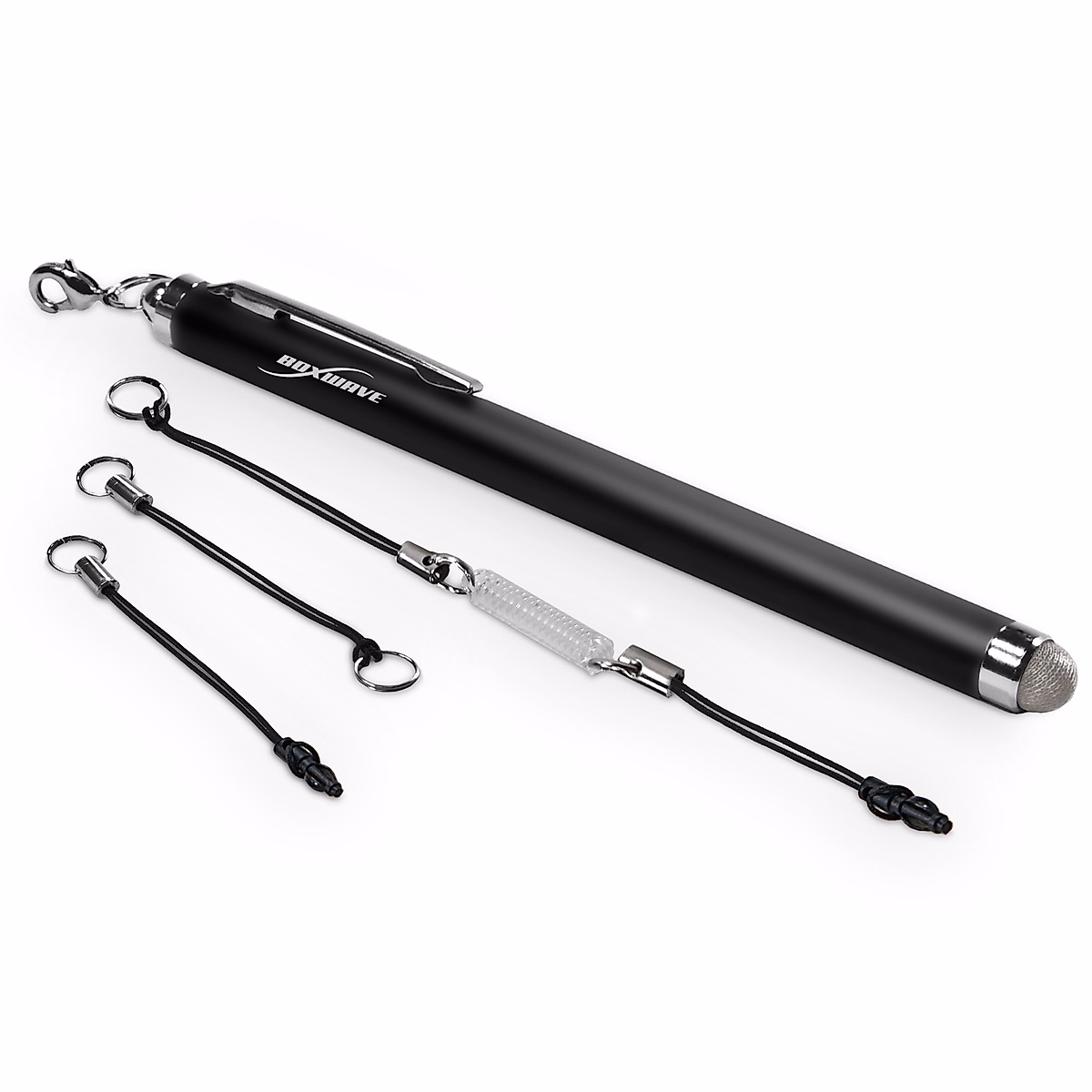 BoxWave Stylus Pen Compatible with Ecobee SmartThermostat EB-STATE5-01 - EverTouch Capacitive Stylus, Fiber Tip Capacitive Stylus Pen - Jet Black