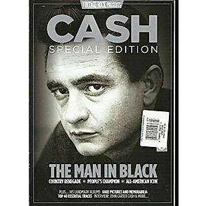 VINTAGE ROCK PRESENT CASH MAGAZINE, THE MAN IN BLACK SPECIAL EDITION, 2017