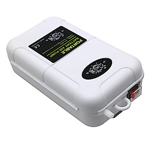 HUIXHAO Portable Air Pump, Aquarium Air Pump, Aeration Up to 6 Gallons, Fish Tank Air Bubble Aerator for Fish Tank, Fishing Etc