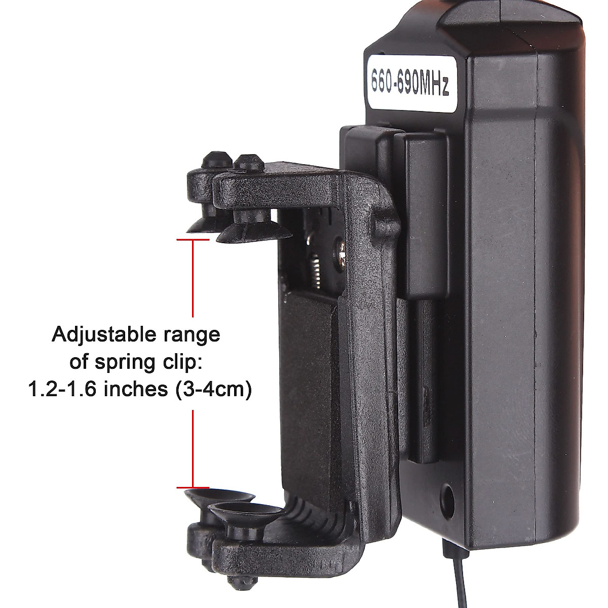 MAMKOES VT-5 Violin Microphone Wireless UHF Gooseneck Pick Up Instrument Clip-on Mic Receiver and Transmitter System for Violin