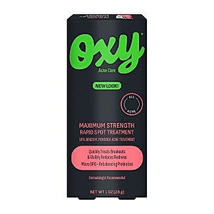 OXY Advanced Care Maximum Strength Rapid Spot Treatment with Prebiotics