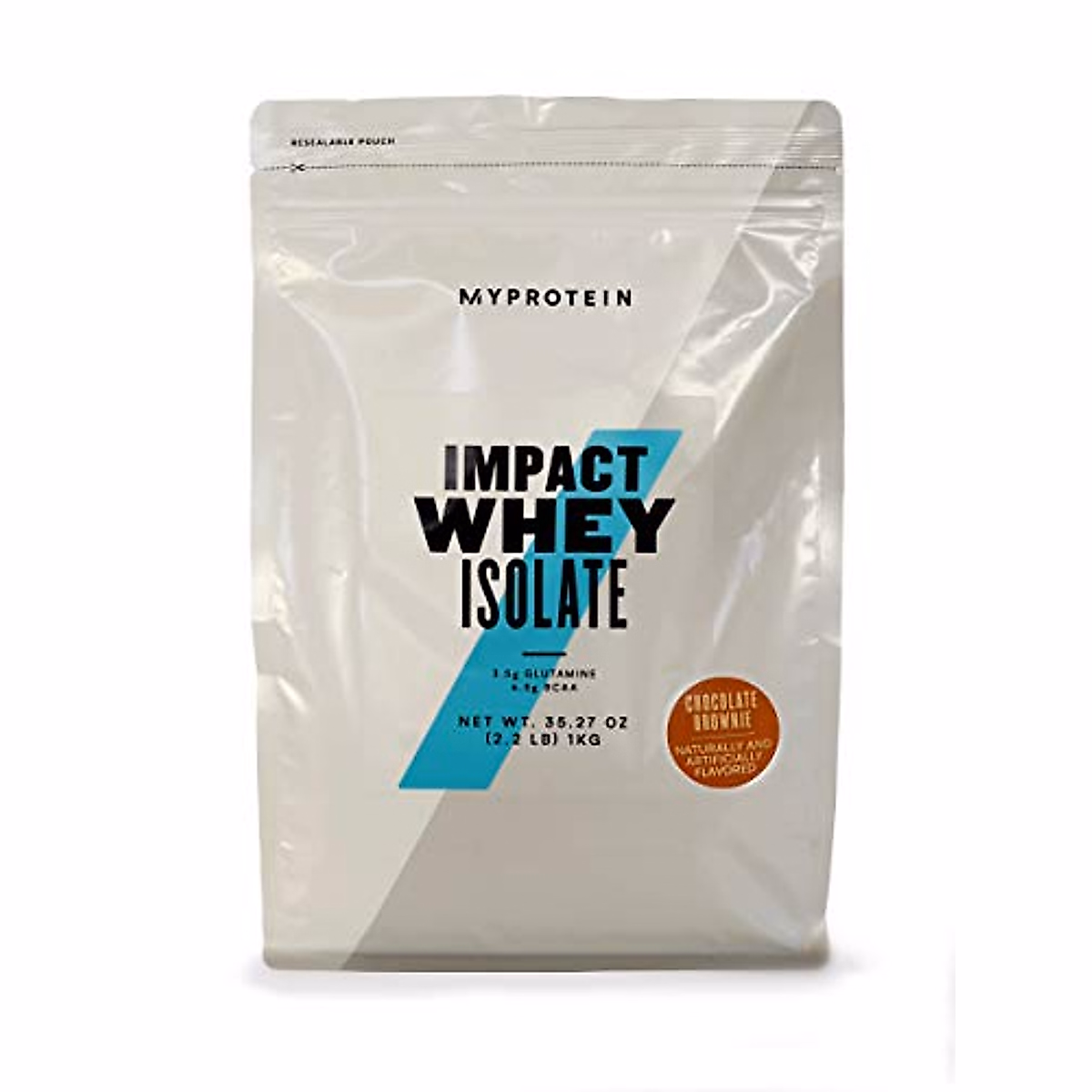 Myprotein® Impact Whey Isolate Protein Powder Chocolate Brownie 2.2 lb ( 40 Servings )