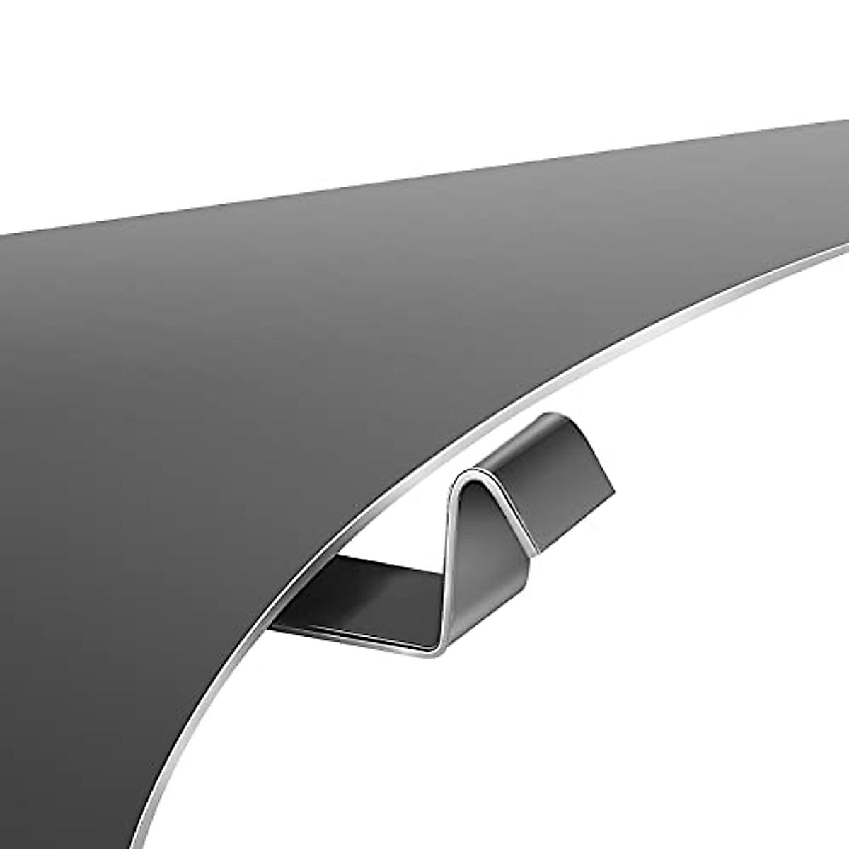 ETE ETMATE Weber Kettle Table, Weber Grill Side Table with Multiple Hooks Stainless Steel Foldable Grill Workbench Fits All Weber 18" Charcoal Kettle Grills