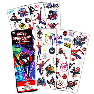 Marvel Store Spiderman Bop Bag for Kids - Bundle with Spiderman Punching Bag for Outdoor Play Plus Spiderman Stickers and More (Marvel Punching Bag for Kids)