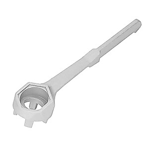 VINGVO Drum Wrench Safe Working Aluminum Alloy Wrench Portable Wide Application for 10 15 20 30 55 Gallons