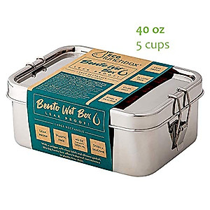 Ecolunchbox Stainless Steel Leak-proof Bento Box Rectangle