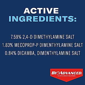 BioAdvanced Lawn Weed Killer, Ready-to-Spray, 32 oz, 16,000 Sq Ft