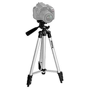 Ultimaxx 50" Inch Lightweight Portable Camera Tripod Stand with Carrying Bag for Sony, Nikon, Canon, Olympus, Pentax, Panasonic, Samsung Cameras and Camcorders
