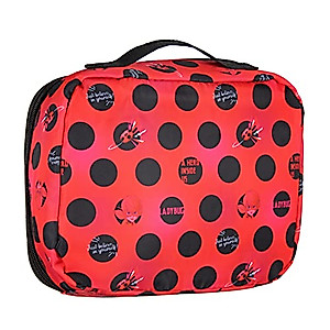 INTIMO Miraculous Tales of Ladybug & Cat Noir Queen Bee Alya Césaire Girl Power Characters 2 Pc Lunch Box Backpack Set