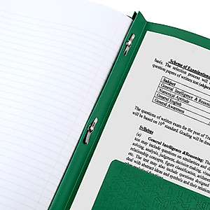 Five Star 2-Pocket Folders, 4 Pack, Plastic Folders with Stay-Put Tabs and Prong Fasteners, Includes Writable Label, Holds 11" x 8-1/2", Assorted Colors (38048), 4 count (Pack of 1