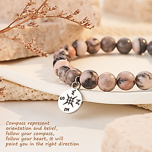 HGDEER Inspirational Gifts for Women, Retirement Gift for Women 2024, Best Moving Going Away Farewell Gifts for Coworkers Co Worker Teacher Bracelets Graduation Gifts for Her