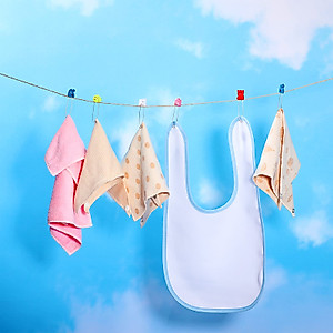 30 Pieces Baby Safety Diaper Pin with Plastic Head Animal Pattern 2.4 Inch Stainless Steel Kids Newborn Safety Pin with Lock Buckle, Random Patterns