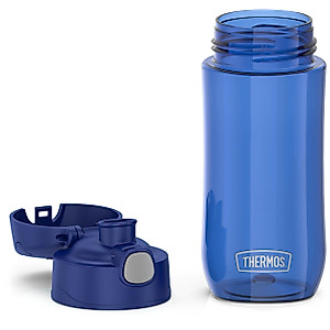 THERMOS FUNTAINER 16 Ounce Plastic Hydration Bottle with Spout, Blueberry