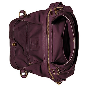 Coach Edie Shoulder Bag 31 Oxblood/Light Gold