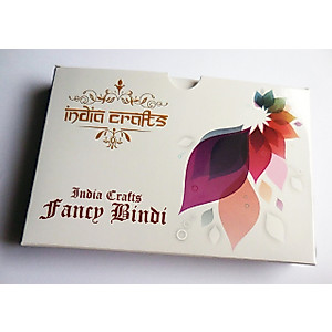 12 Combo Bindi Packs All in One- Multicolored Face Jewels Bindi Stickers Indian Forehead Tika
