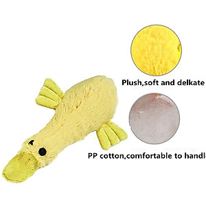 SLAGMALE Pet Duck Dog Toys, Squeaky Dog Toy,Plush Puppy Dog Chew Toy for Large Small Medium Dogs -9.45"