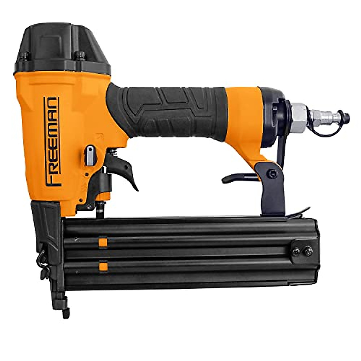 Freeman G2BR50 2nd Generation Pneumatic 18-Gauge 2" Brad Nailer with Adjustable Metal Belt Hook and 1/4" NPT Air Connector