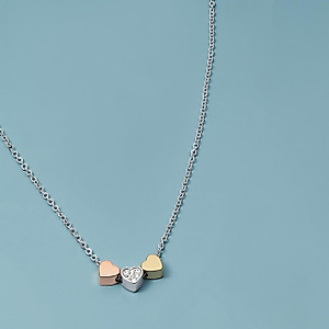 Fossil Women's Silver-Tone Necklace, Color: Silver (Model: JF02856998)