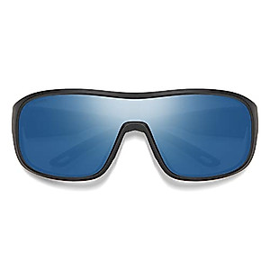 Smith Spinner Perfomance Sunglasses - Matte Black | Chromapop Polarized Blue Mirror