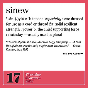 365 New Words-A-Year Page-A-Day Calendar 2022: For Students, Writers, Crossword Fanatics and Lovers of Language