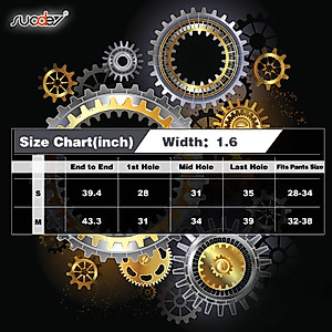 SUOSDEY Black Studded Belt,Y2K Silver Metal Grommet Belt for Men Women Punk Rock Style for Jeans Pants (A-black, 40-45)